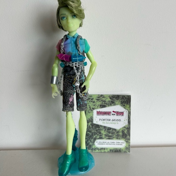 Mattel | Toys | Monster High Haunted Student Spirits Porter Geiss Doll ...